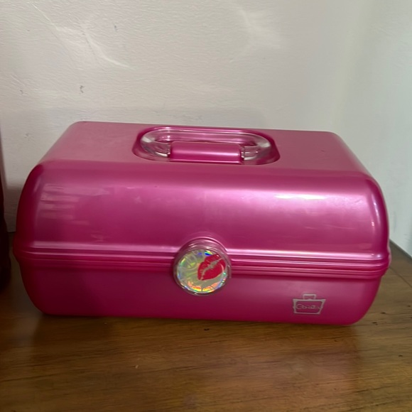 Caboodles | Bags | Vintage Pink Caboodle Travel Case 5626 | Poshmark
